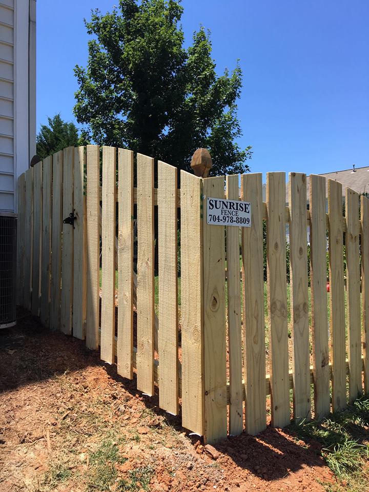 Various fence types - Sunrise Fence Clt